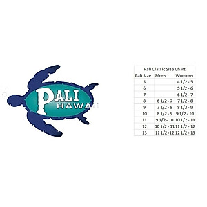 Pali Hawaii 2 Buckle Sandal (Brown, 11)