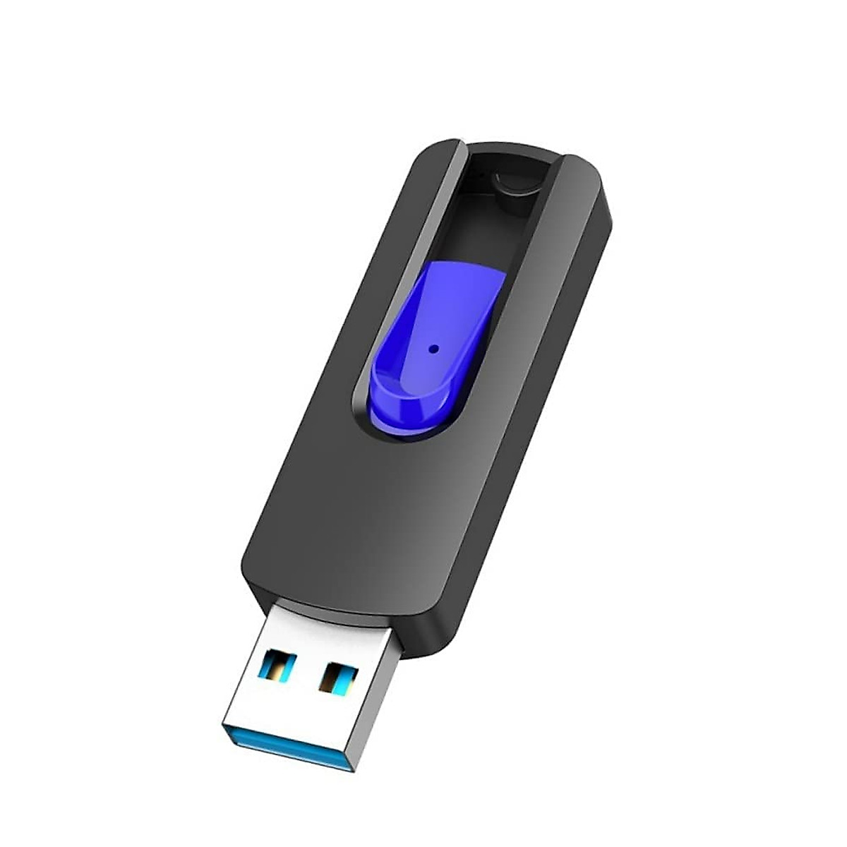 128GB JUANWE USB 3.0 Flash Drives Retractable Slide Memory Stick 128GB Zip Drive Backup Jump Drive for PC Laptop