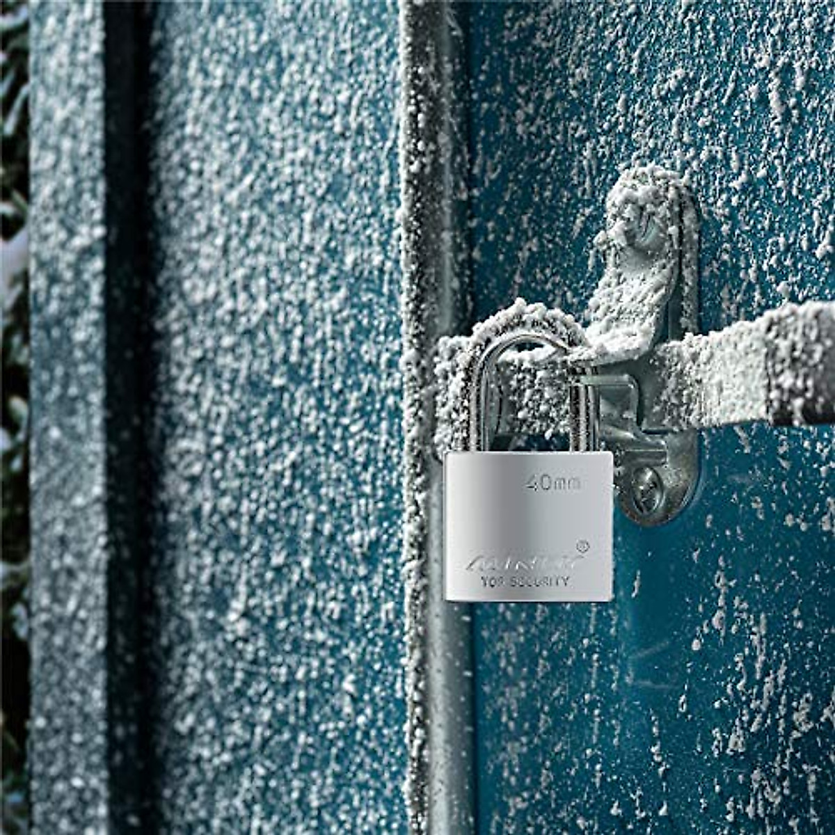 40mm Heavy Duty Lock Warehouse Waterproof Keyed Padlock High Security Padlock with 4 Keys