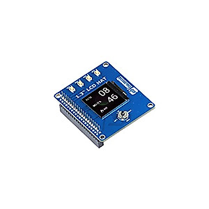 1.3inch LCD HAT for Raspberry Pi 4B/3B+/3B/2B/B+/A+/Zero and Zero W, 1.3" LCD Display, 240x240 Resolution, 65K RGB Colours Expansion Display Module for Raspberry Pi