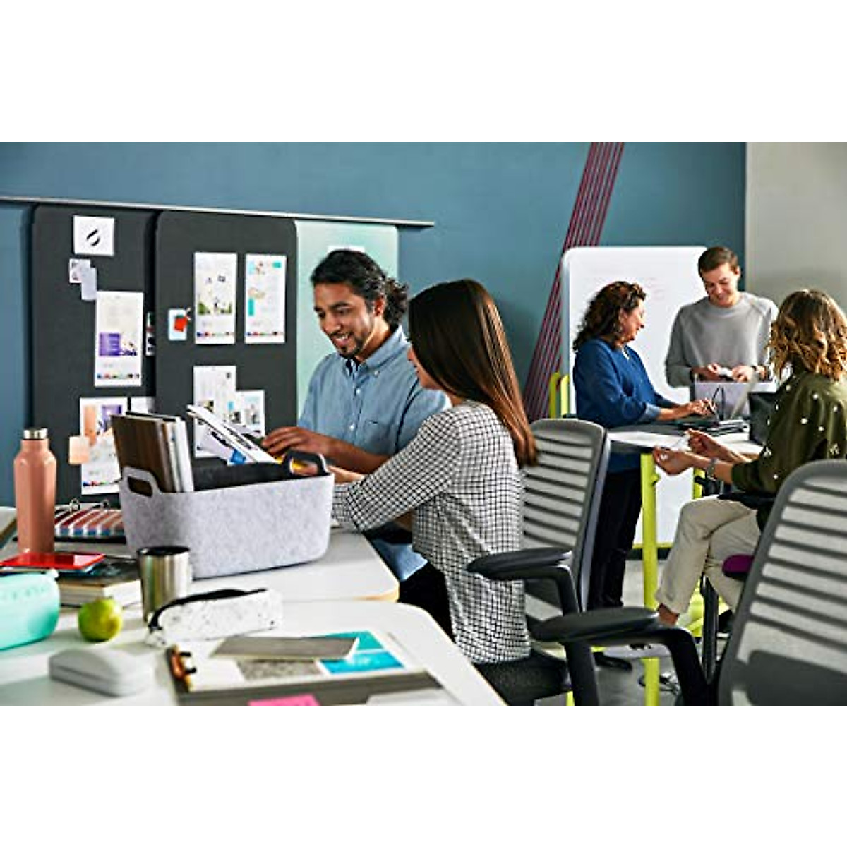 Steelcase Series 1 Work Office Chair - Nickel