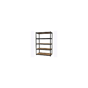 Lorell 2,300 lb Capacity Riveted Steel Shelving