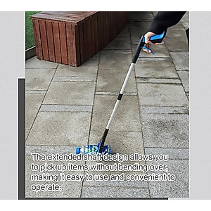JBNCRYGD Foldable Grabber Reacher Tool for Elderly, Reacher Grabber Pickup Tool, Handy Trash Claw Grabber, Reaching Assist Tool for Trash Pick Up,B