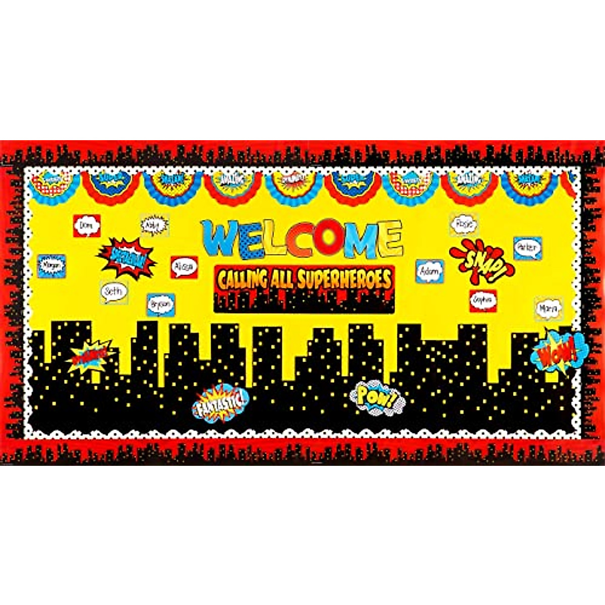 Teacher Created Resources Superhero Funtastic 4" Letters Combo Pack (TCR5845)