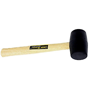 RUBBER MALLET 16 OZ by STEEL GRIP MfrPartNo 2259323