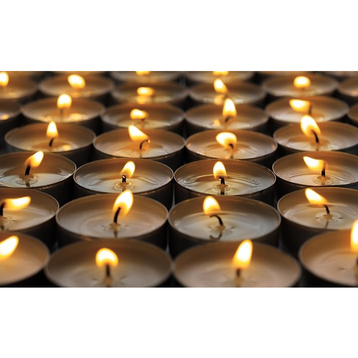 Mini Tea Light Candles Bulk Tea Candles 50 Mini Tea Lights Tiny Tea Lights White Unscented Mini Travel Candles 1 Hour Tea Lights Candle Bulk Shabbat Tea Candles for Travel Candles, Mini Candles