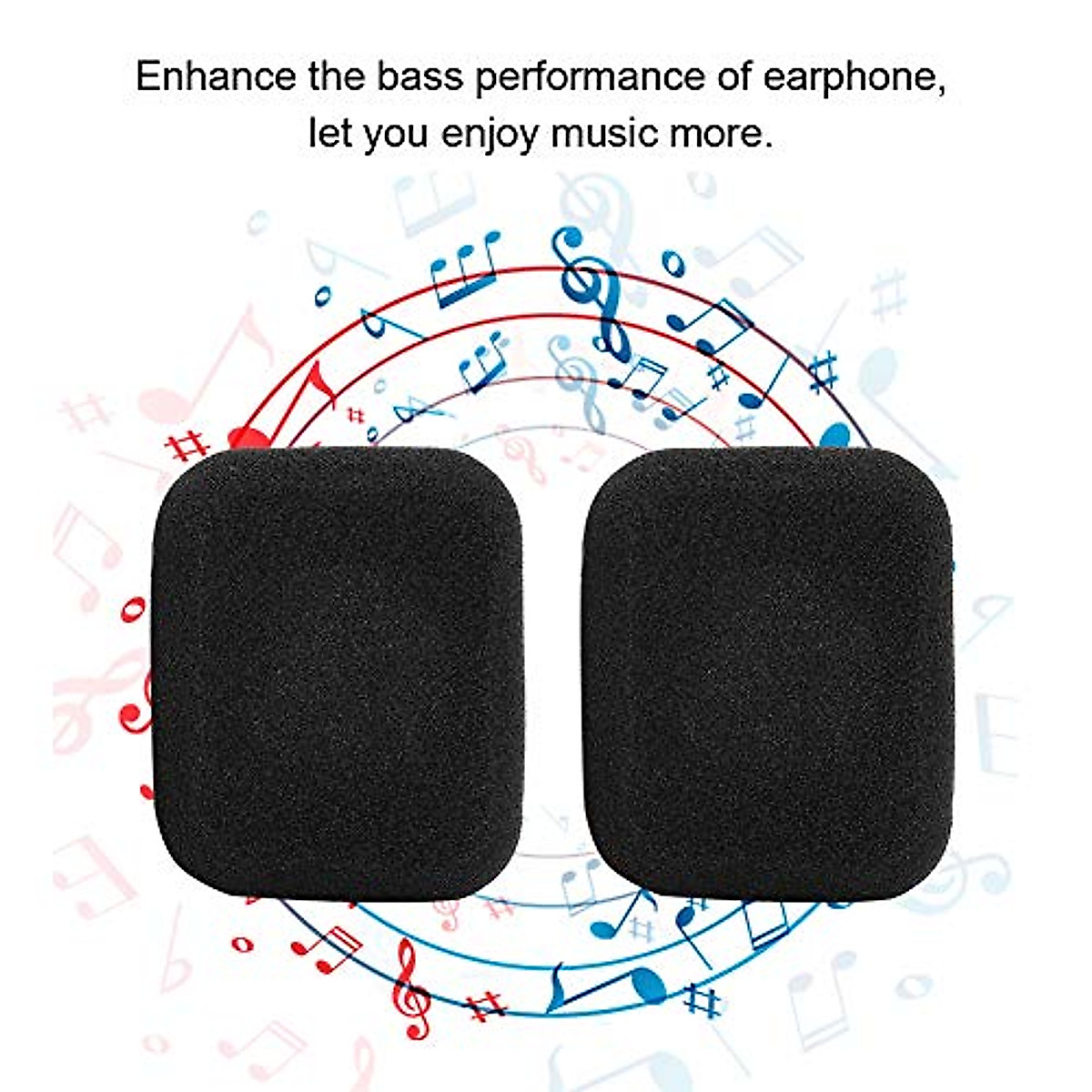 V BESTLIFE Ear Pads A Pair, Headphones Replacement Soft Cover Case, for Bang+Olufsen B+O Form 2 Headphone