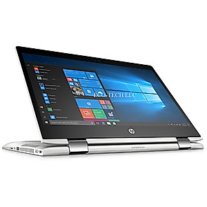 HP ProBook x360 440 G1 14" FHD Touchscreen 2-in-1 Laptop Computer, Intel Quad-Core i5-8250U, 16GB DDR4 RAM, 256GB SSD, Intel UHD Graphics 620, Backlit Keyboard, Fingerprint, Windows 10 Pro (Renewed)