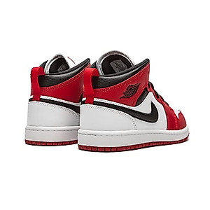 Jordan Preschool Air Jordan 1 Mid PS 640734 173 Chicago 2020 - Size 2Y White/Gym Red-Black