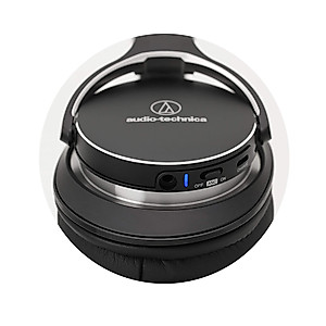 Audio-Technica ATH-MSR7GM SonicPro Over-Ear High-Resolution Audio Headphones, Gun Metal Gray (Renewed)