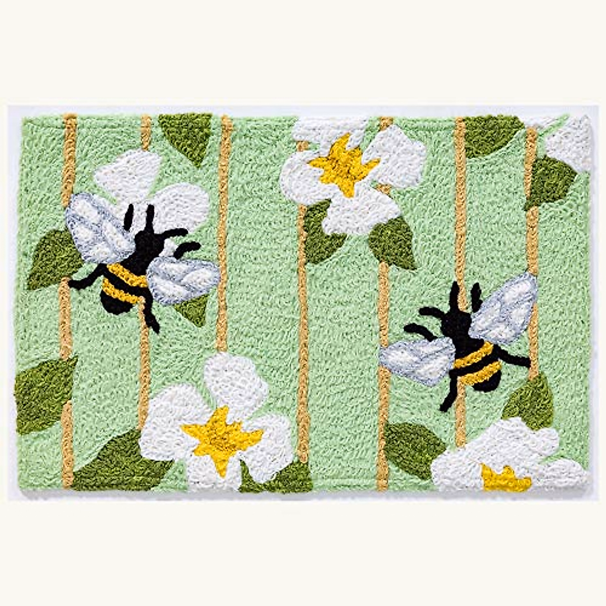 Honey Bees 20 x 30 Jellybean Accent Rug