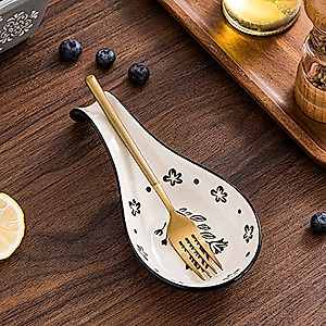 Wisenvoy Spoon Rest for Stove Top Spoon Rest for Kitchen Counter Spoon Rest