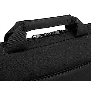 Lenovo Laptop Shoulder Bag T215 15.6 inch - Black- Slip Laptop Compartment - Front Zippered Pocket - Adjustable Strap