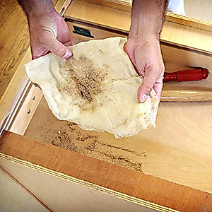 Trimaco 10506 SuperTuff Tack Cloth, 18 x 36-inch, 6 Count, Pack of 6, tan