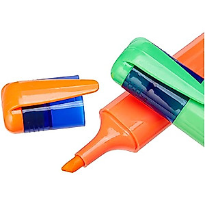 Just stationery COLOURED CHUNKY HIGHLIGHTERS 4 PACK