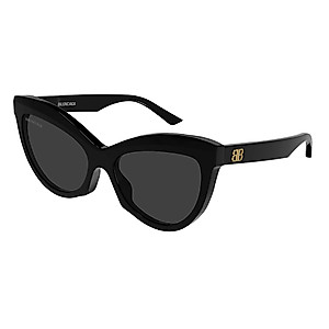 Balenciaga BB0217S Black/Grey 57/17/145 women Sunglasses
