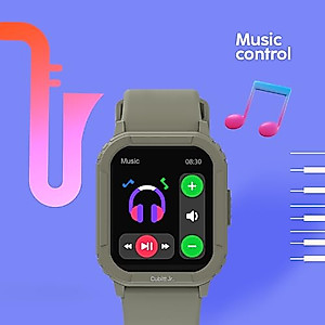 Cubitt Jr Smart Watch Fitness Tracker for Kids and Teens, Games, Step Counter, Sleep Monitor, Heart Rate Monitor, Calculator, Activity Tracker, 1.52" Touch Screen, Waterproof
