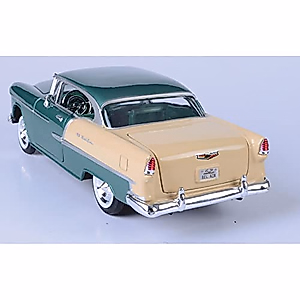 1955 Chevy Bel Air, Green - Motormax 73229 - 1/24 scale Diecast Model Toy Car