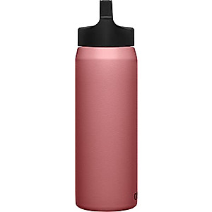 CamelBak Carry Cap Bottle - Vacuum Insulated Stainless Steel - Easy Carry, 25oz, Terracotta Rose