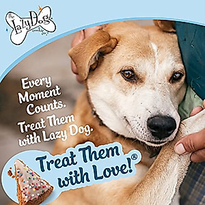 The Lazy Dog Pup-Pie - Original Pup-Pie - Happy Birthday Dog Treat for a Special Dog, 5 oz. The Perfect Treat for Their Special Day!