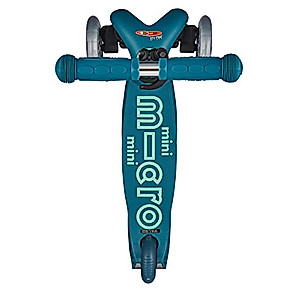 Micro Kickboard - Mini Deluxe 3-Wheeled, Lean-to-Steer, Swiss-Designed Micro Scooter for Kids, Ages 2-5 (Ice Blue)