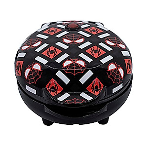 Uncanny Brands Marvel Miles Morales Mini Waffle Maker - Marvel Kitchen Appliance