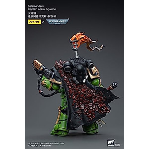 JoyToy Warhammer 40K: Salamanders Captain Adrax Agatone 1:18 Scale Action Figure