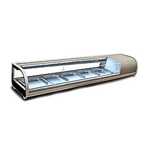 Omcan 25828 Commercial Restaurant 71-inch 4.61 Cu. Ft. Sushi Show Case