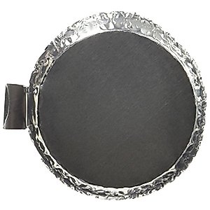 Heathrow HS14521A Aluminum Weighing Dishes, Small, 43 mm Diameter x 12 mm Height (Pack of 100)
