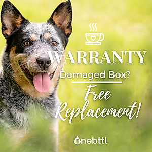 Onebttl Dog Mom Gifts, Dog Lover Gifts for Women, Best Dog Mom Ever, 20 oz Rose Gold Insulated Tumbler - Blue Heeler Mom