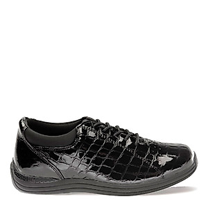 Drew Women's Tulip Black Croc 6.5 D US
