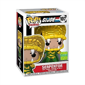 Pop Funko Retro Toys G.I. Joe 3.75 Inch Action Figure Exclusive - Serpentor #107