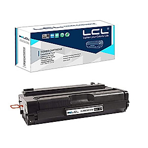 LCL Compatible Toner Cartridge Replacement for Ricoh 406989 SP 3500DN 3500N 3500SF 3510DN 3510SF (1-Pack Black)