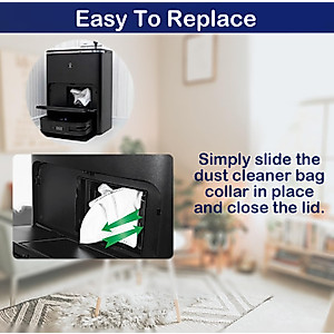 【12 Pack】Replacement x2 omni robot vacuum accessories Vacuum Bags Compatible with ECOVACS DEEBOT X2 Omni X2 PRO Omni Robot Vacuum Cleaner