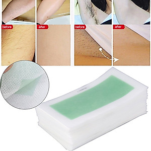 disposable arm and armpit depilation non-woven fabric epilator waxing strip cold wax paper, 10 pcs/set of depilatory wax paper Hair AccessoriesHair Care