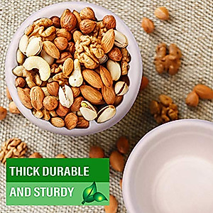 Upper Midland Products 2 oz Compostable Bagasse Souffle Cups, 200 Pack