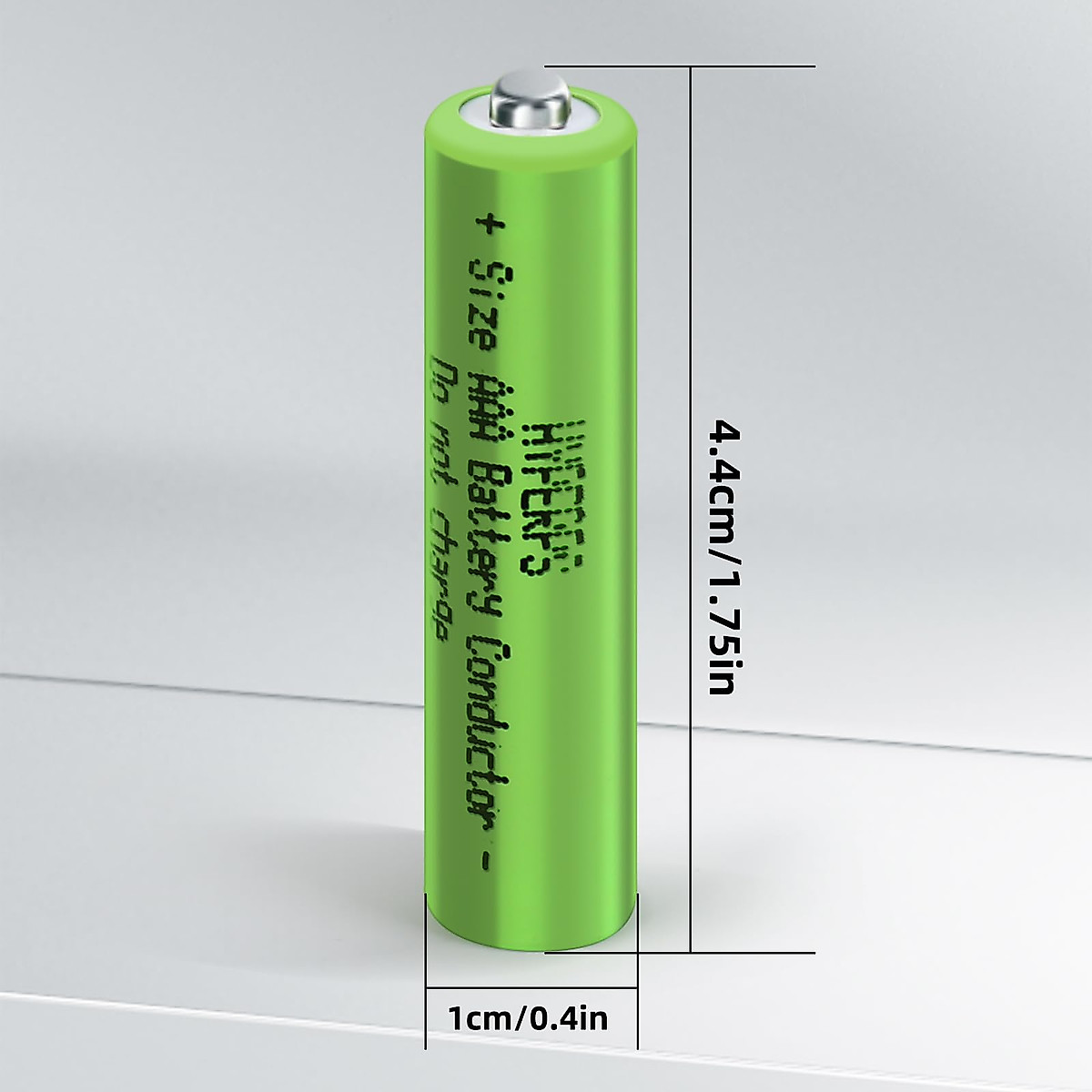 HYPERPS AAA Size Battery Placeholder Conductor Fake Dummy Battery Setup Shell(8-Pack)