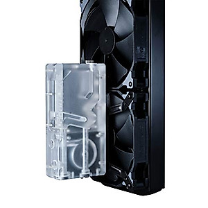Phanteks Glacier R160C Combo Reservoir for DDC Pump, Transparent Acrylic Backplate, Integrated Digital-RGB Lighting, (PH-R160C_02)