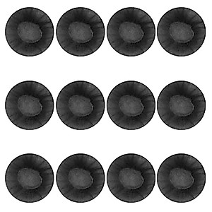 Healifty Headphone Ear Covers 100pairs Non- Earcup Most Stretchy Fit Headphone Fabric Earpad Cover Woven Disposable Headphones of Earpads on Sweatproof Sleeve Headphone Earpads
