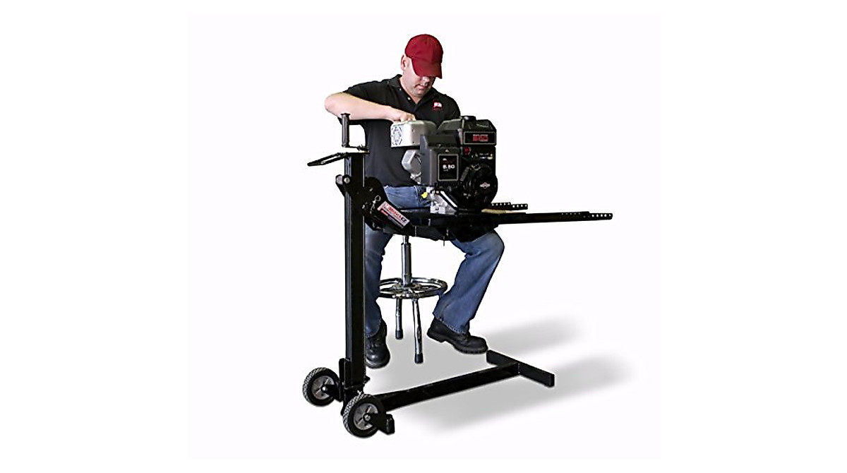 MoJack Workbench Attachment: Mower Maintenance & Repair Lift