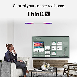 LG 80 Series 55" Alexa Built-in, 4K UHD Smart TV, 60Hz Refresh Rate, Filmmaker Mode, Game Optimizer (55UP8000, 2021)