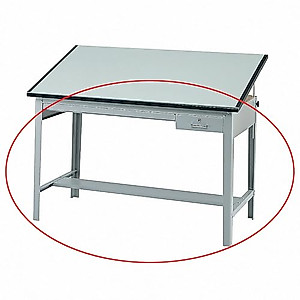 Safco Products 3962GR Precision Drafting Table Base for Use with 3952, 3953 Table Top, Sold Separately, Gray