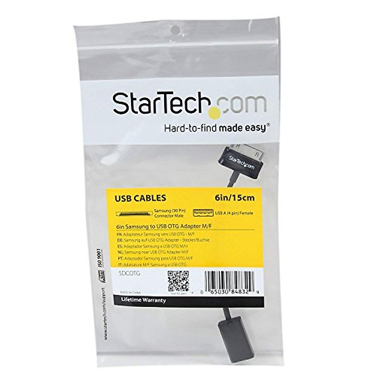StarTech.com USB OTG Adapter Cable for Samsung Galaxy Tab - Connect USB Devices to Samsung Galaxy Tab