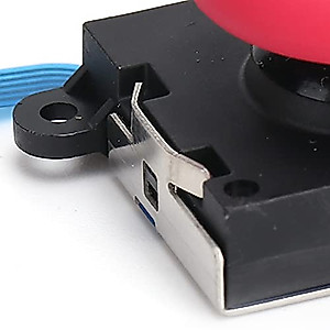 Joystick Button Module, Easy to Install Portable Lightweight Thumb Stick Comfortable for Switch Lite Controller(red)