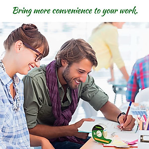 Tape for Wrapping Gifts, 8 Rolls Wrapping Tape for Presents, Frosted Writable Invisible Gift Tape Gift Wrapping Tape with Dispenser,7/10 X 800 Inches