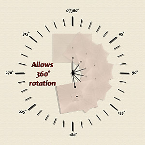 PURPLE LEAF 9' X 11.5' Patio Umbrella Outdoor Cantilever Rectangle Umbrella Aluminum Offset Umbrella with 360-degree Rotation for Garden Deck Pool Patio, Beige