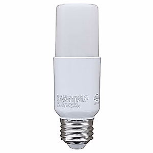 GE Lighting 79368 LED Bright Stik 10-watt (60-Watt Replacement), 760-Lumen Light Bulb Non-Dimmable with Medium Base, Soft White, 1 Box (3 Bulbs Total)