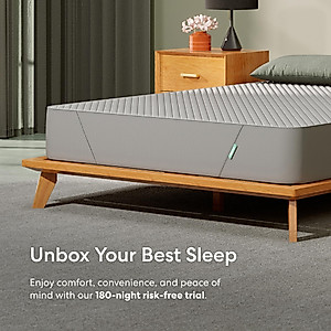 Siena 10” Full Gel Memory Foam Mattress - Medium Firm - 180 Night Trial - Premium Pressure-Relieving Layers - 10 Year Warranty - CertiPUR-US® Certified, White