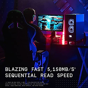 WD_BLACK 2TB SN850X NVMe Internal Gaming SSD Solid State Drive - Gen4 PCIe, M.2 2280, Up to 7,300 MB/s - WDS200T2X0E & 1TB SN770 NVMe Internal Gaming SSD Solid State Drive