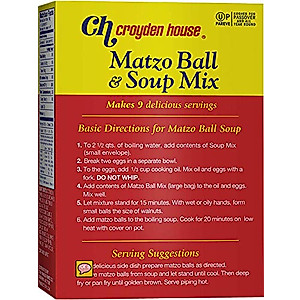 Croyden House Mix Soup Matzo Ball (Pack of 4)
